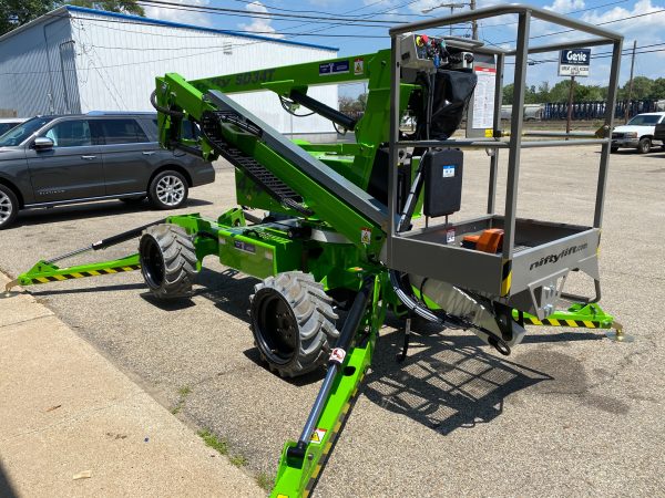 New Towable booms/trailer booms - Great Lakes Access Lift Rental